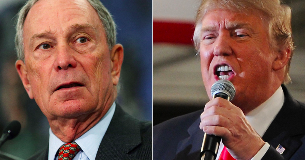 Duello su Twitter, Trump-Bloomberg: “Mini Mike il piccoletto ...